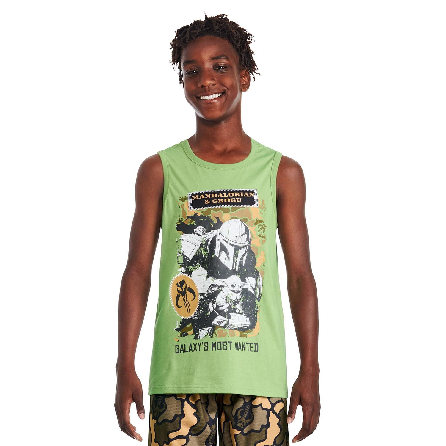 Click here for Star Wars Boys The Mandalorian Tank Top S prices