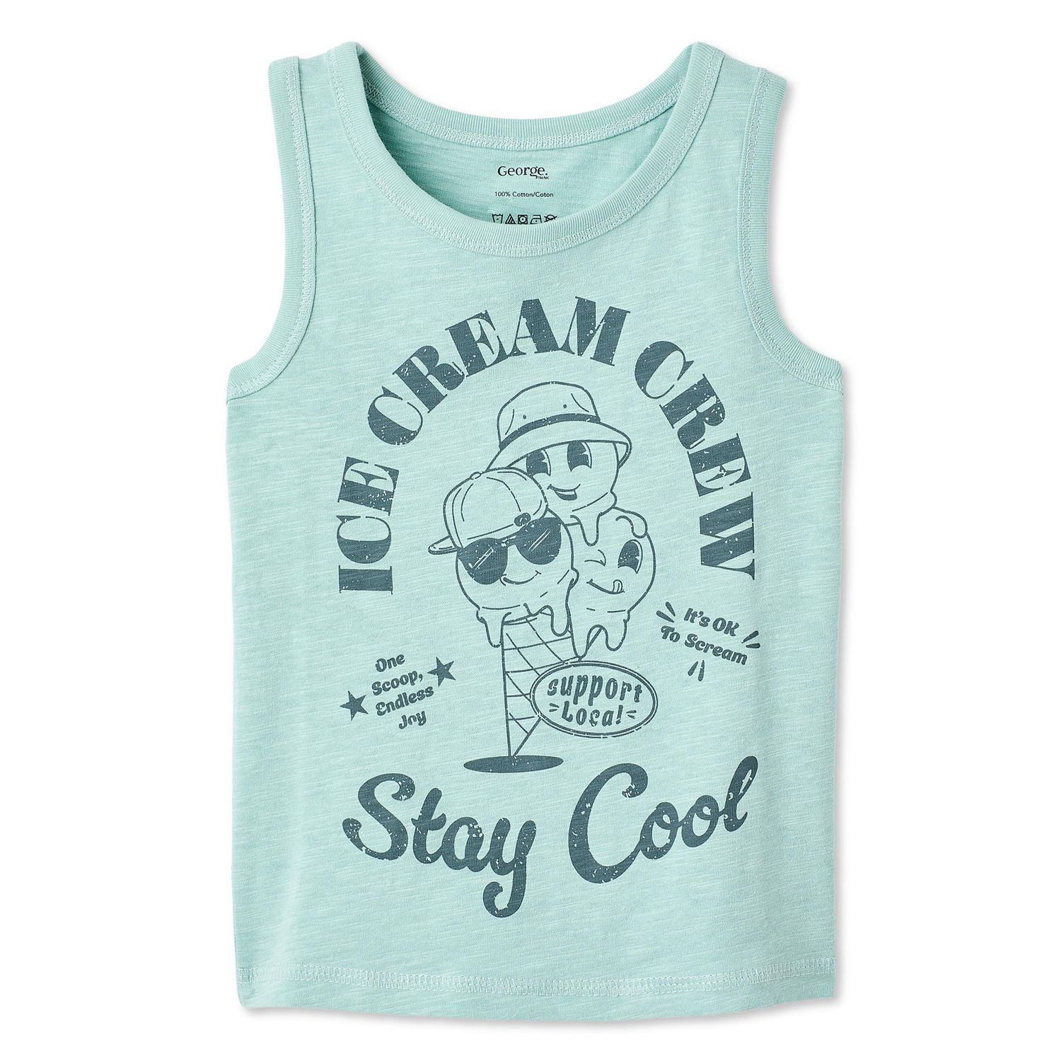 Click here for George Toddler Boys Graphic Tank Top 5t prices