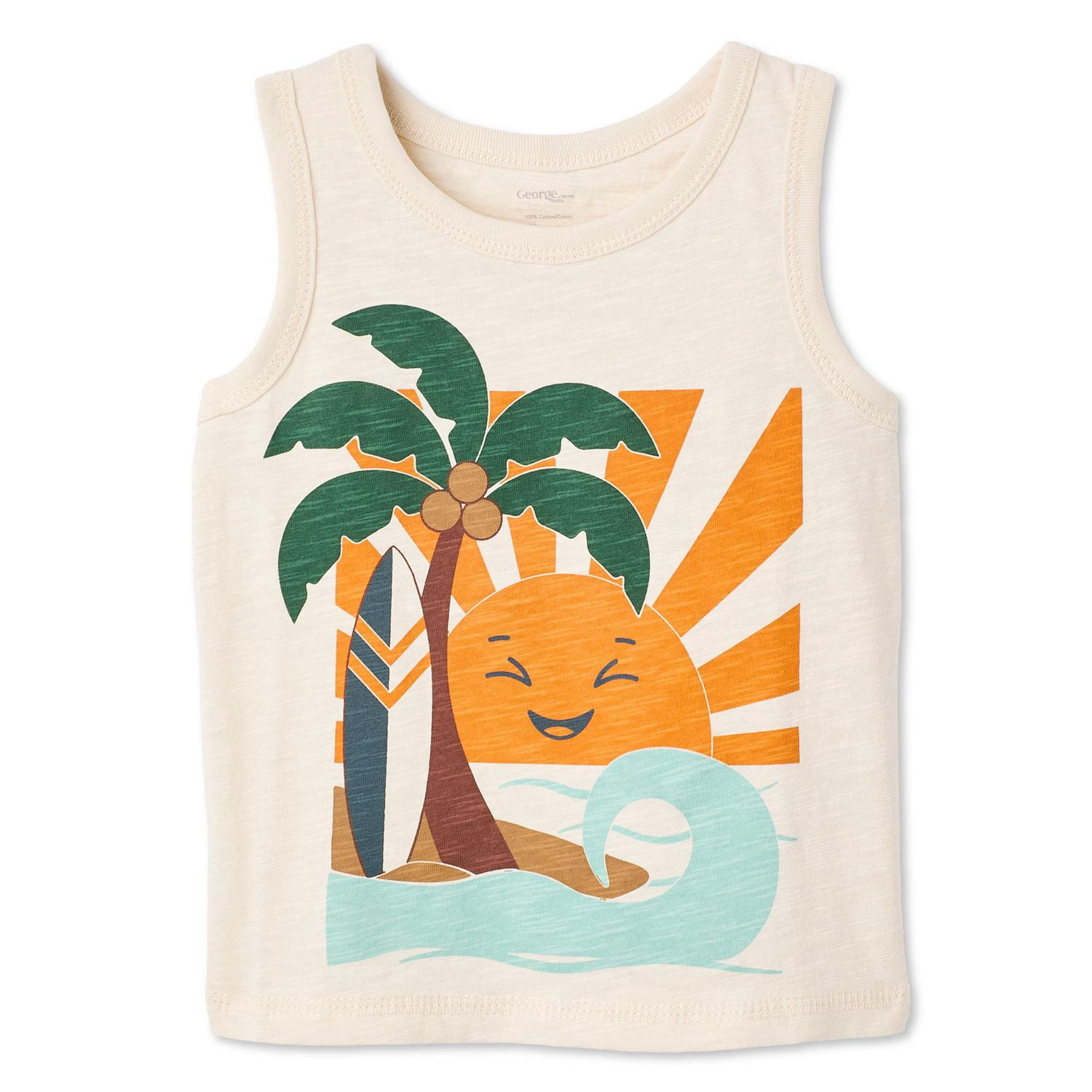 Click here for George Baby Boys Graphic Tank Top 0-3 Months prices