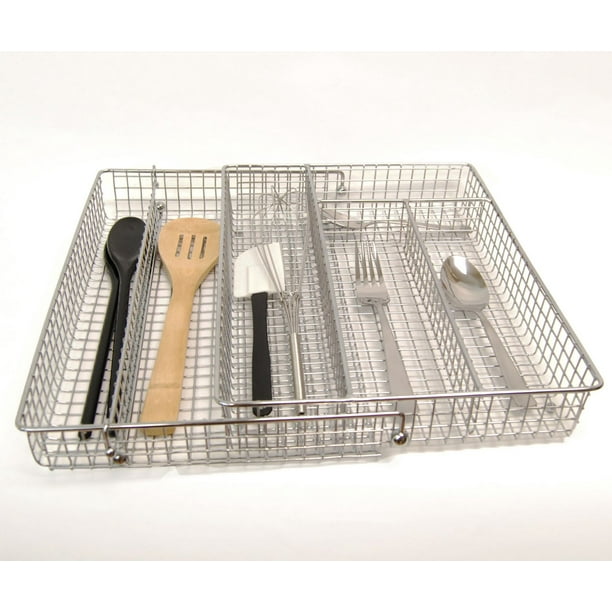 Mainstays Expandable Cutlery Tray, Chrome - Walmart.ca