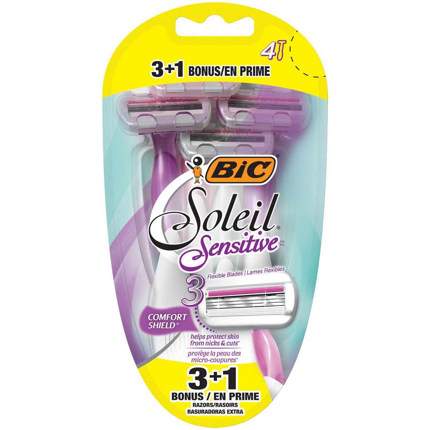 BIC Soleil Sensitive Disposable Razor | Walmart Canada