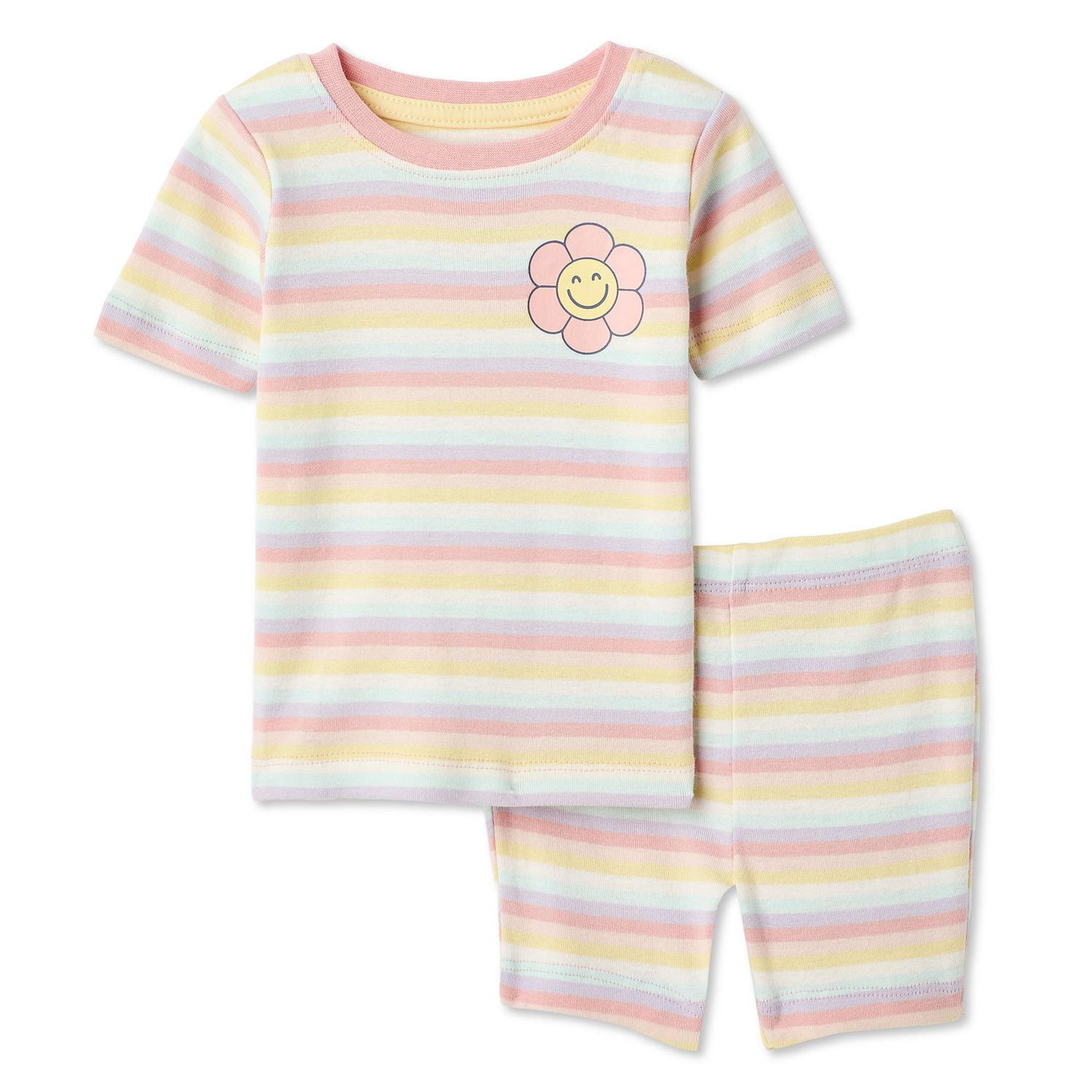 Click here for George Baby Girls Two Piece Pajama Set 6-12 Months prices