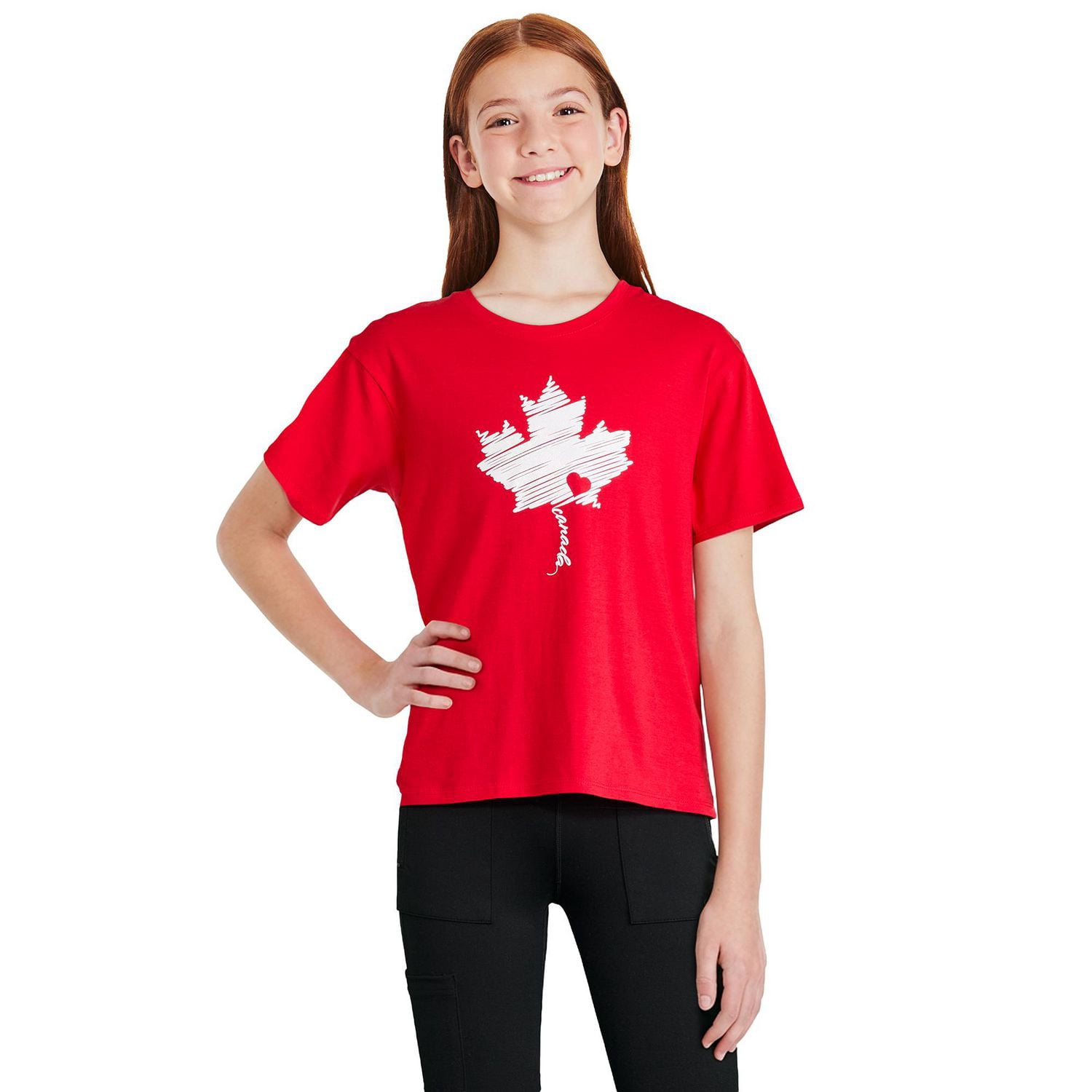 Click here for George Girls Canada Day T-Shirt L prices