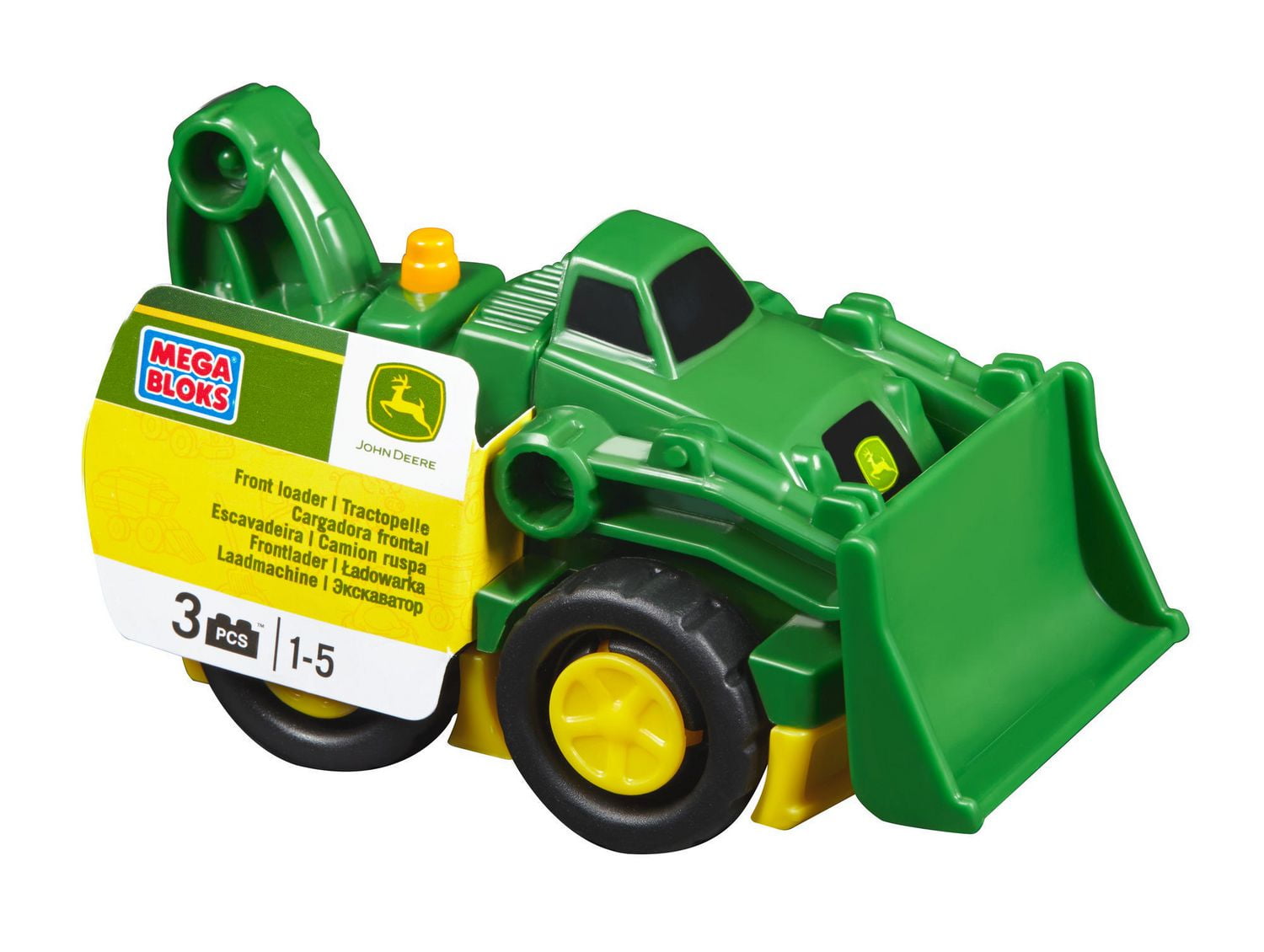 MEGA BLOKS John Deere Front Loader Building Set | Walmart Canada