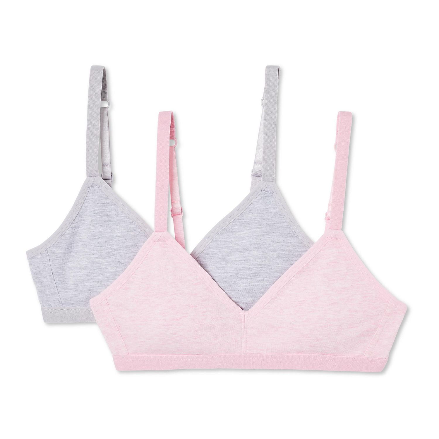 George Girls' Trainer Bras 2-Pack, Sizes S-XL - Walmart.ca