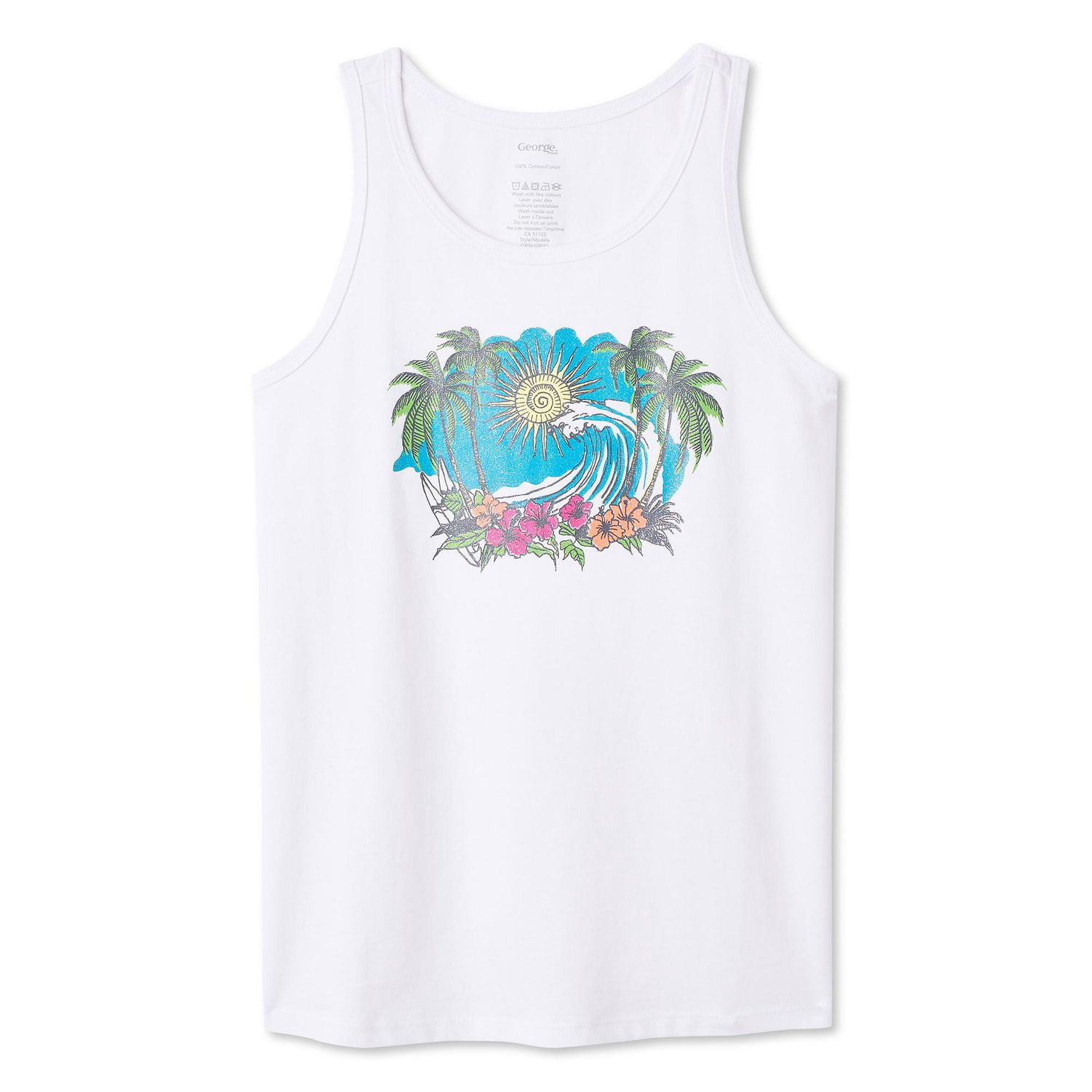 Click here for George Girls Graphic Tank Top Xl prices