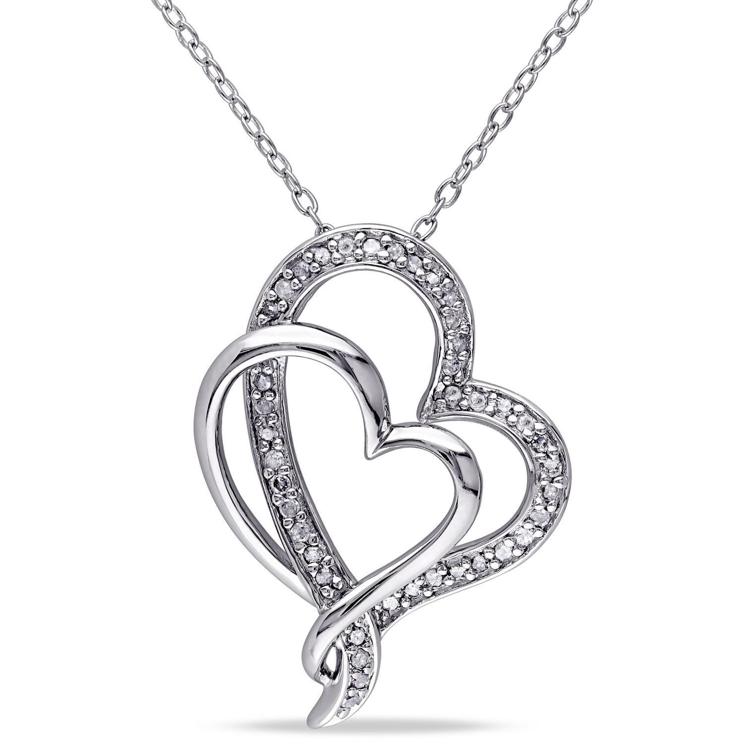 Click here for Miabella 0.25 Carat T. W. Diamond Sterling Silver... prices