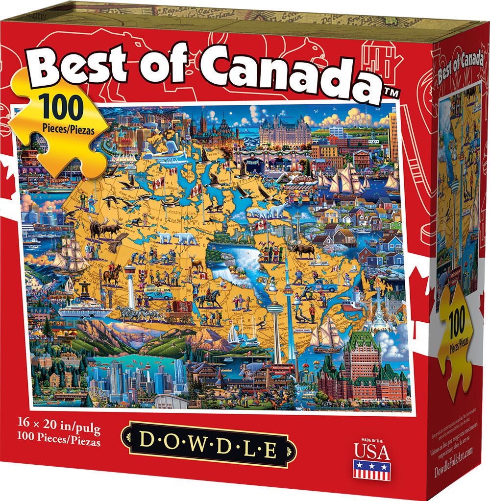 Dowdle Jigsaw Puzzle Best Of Canada 100 Piece Walmart Canada Dowdle Jigsaw Puzzle Best Of Canada 100 Piece Walmart Canada