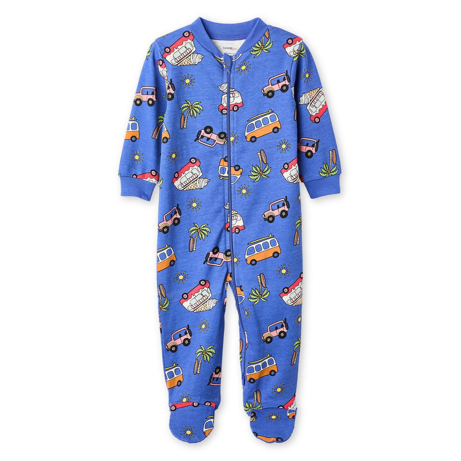 Click here for George Baby Boys Printed Sleeper 3-6 Months prices