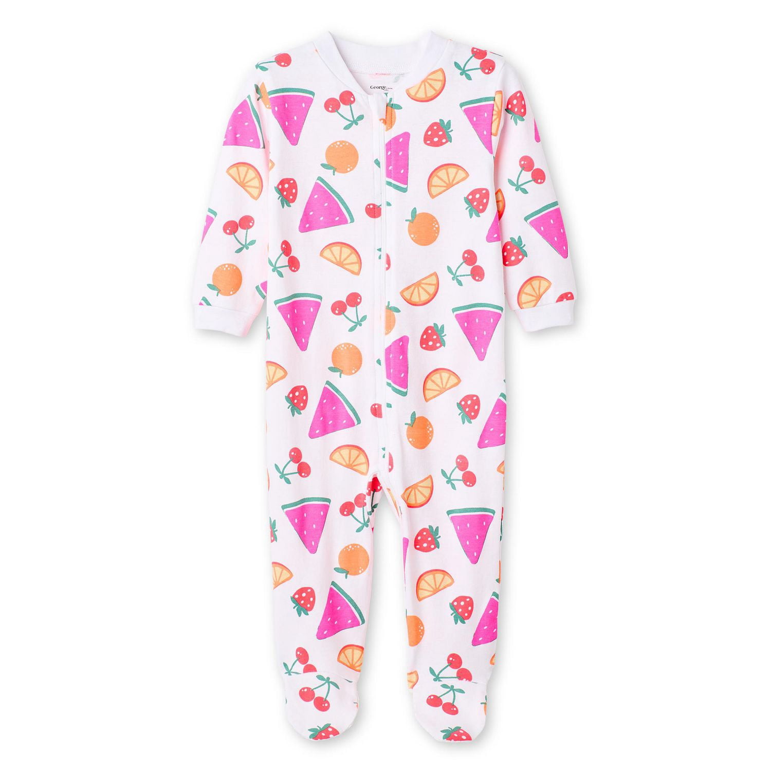 Click here for George Baby Girls Printed Sleeper 3-6 Months prices