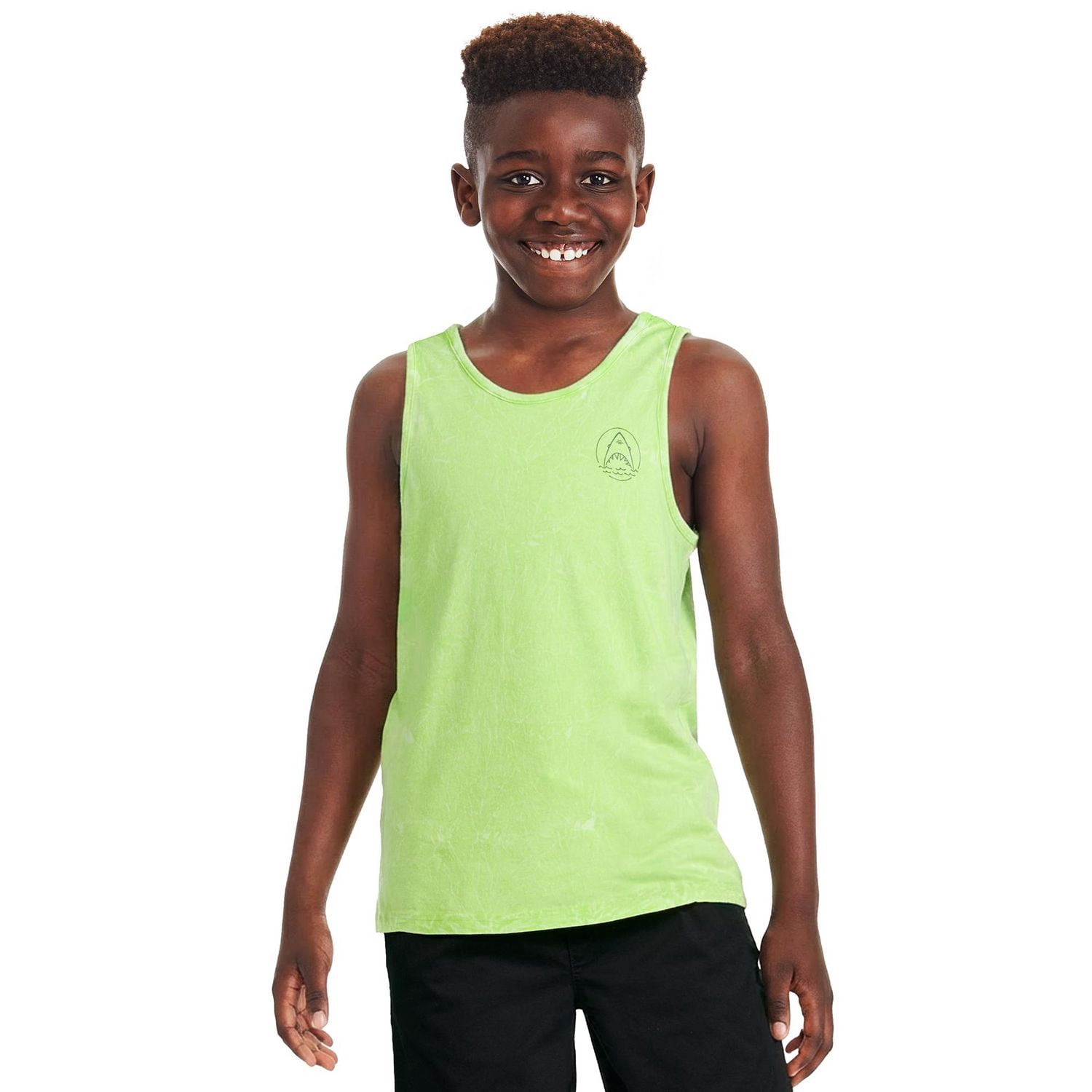Click here for George Boys Marble Washed Graphic Tank Top Xs prices
