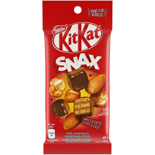 NESTLÉ® KITKAT® Snax, Bite Sized Chocolatey Wafer Snack Mix, 40 g ...