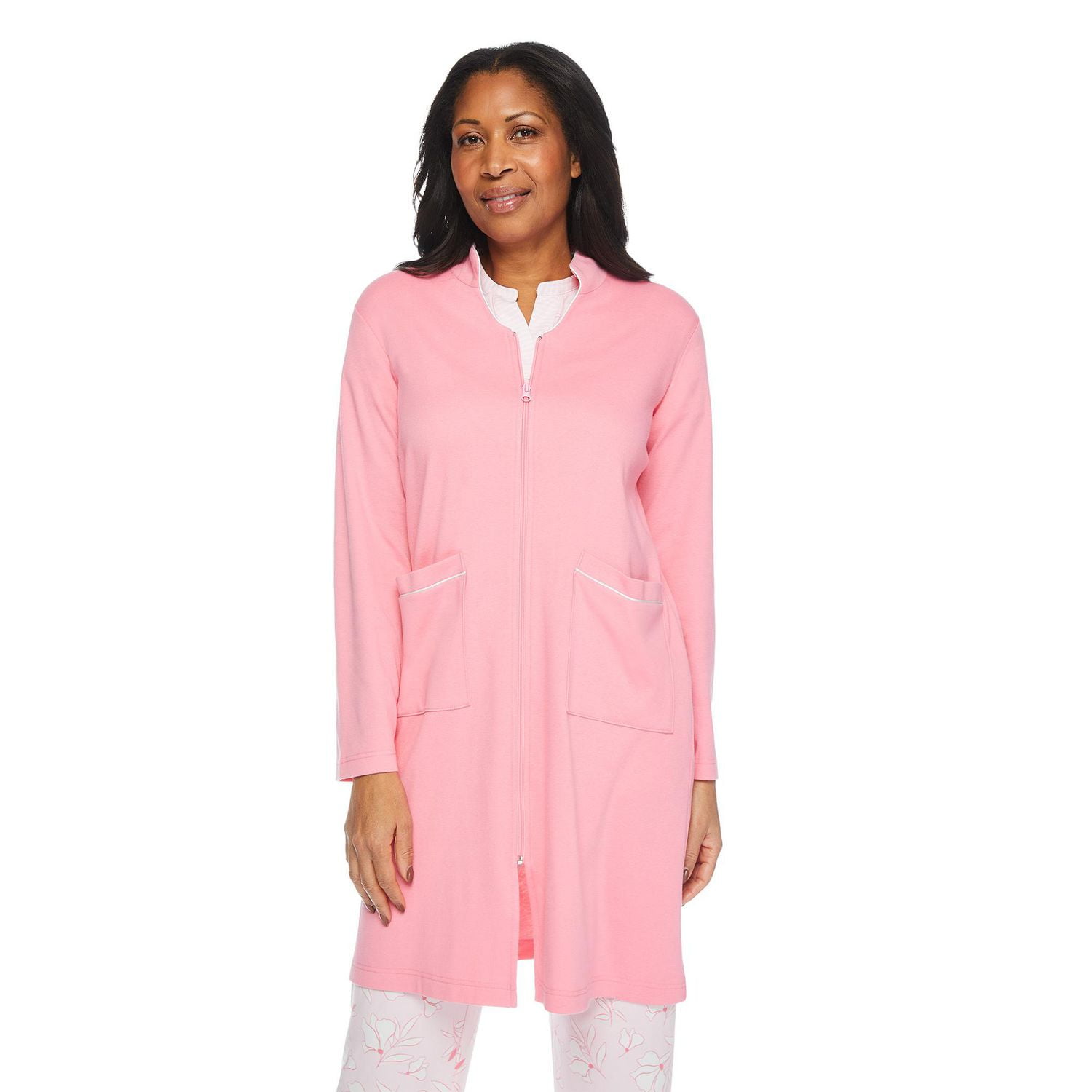 Iyla Women's Zip-Up Robe - Walmart.ca