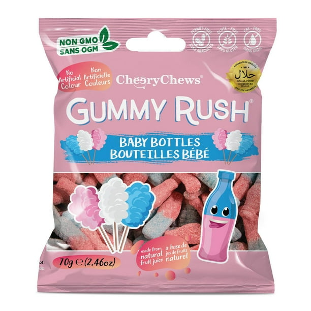 Gummy Rush - Baby Bottle 70g/2.46oz - Walmart.ca