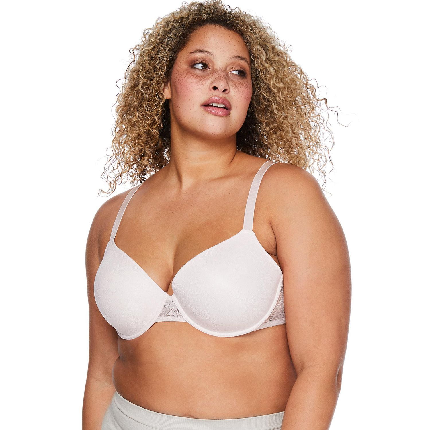 Click here for George Plus Womens Molded Lace T-Shirt Bra 40dd prices