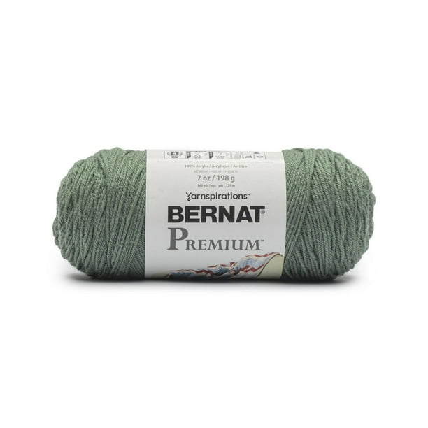 Bernat® Premium™ Yarn, Acrylic #4 Medium, 7oz/198g, 360 Yards, Acrylic ...
