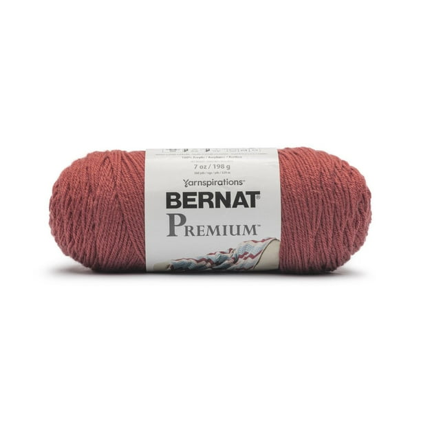 Bernat® Premium™ Yarn, Acrylic #4 Medium, 7oz/198g, 360 Yards, Acrylic ...