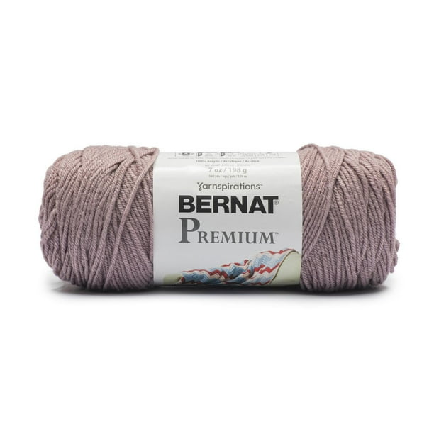 Bernat® Premium™ Yarn, Acrylic #4 Medium, 7oz/198g, 360 Yards, Acrylic ...