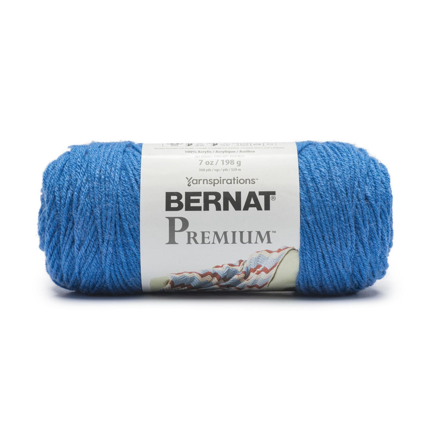Bernat® Premium™ Yarn, Acrylic #4 Medium, 7oz/198g, 360 Yards, Acrylic ...
