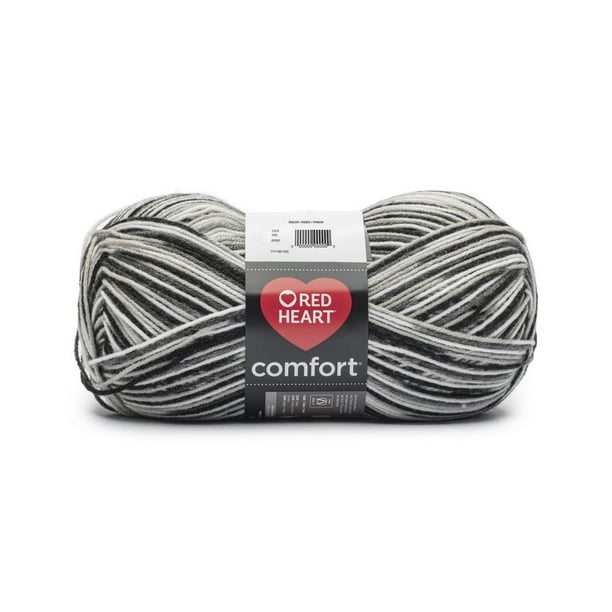 Red Heart® Comfort® Yarn, Prints, Acrylic #4 Medium, 12oz/340g, 649 ...