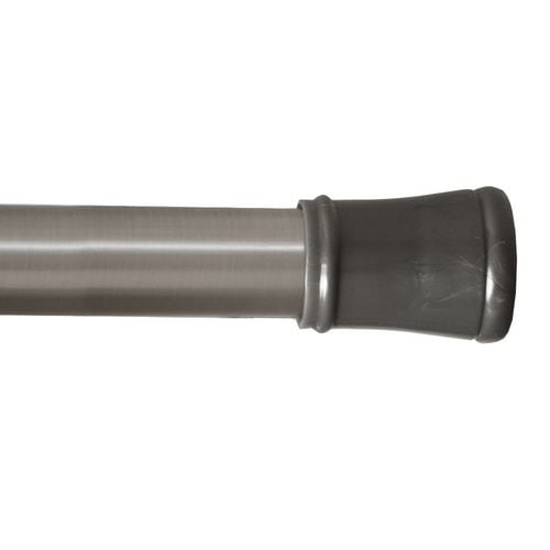 Mainstays Easy Up Adjustable Tension Shower Curtain Rod, No Tools ...