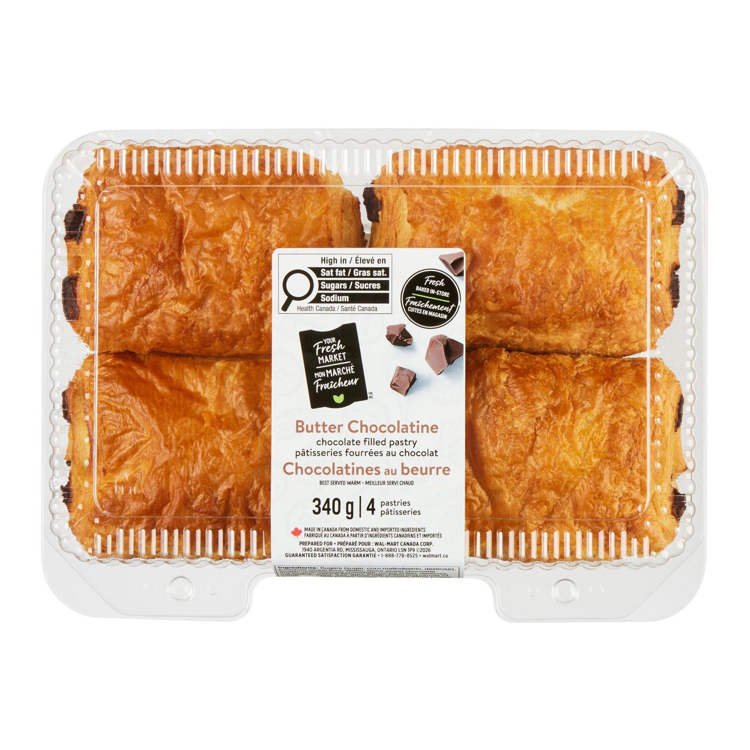 Click here for Your Fresh Market Butter Chocolatine Chocolate Fil... prices