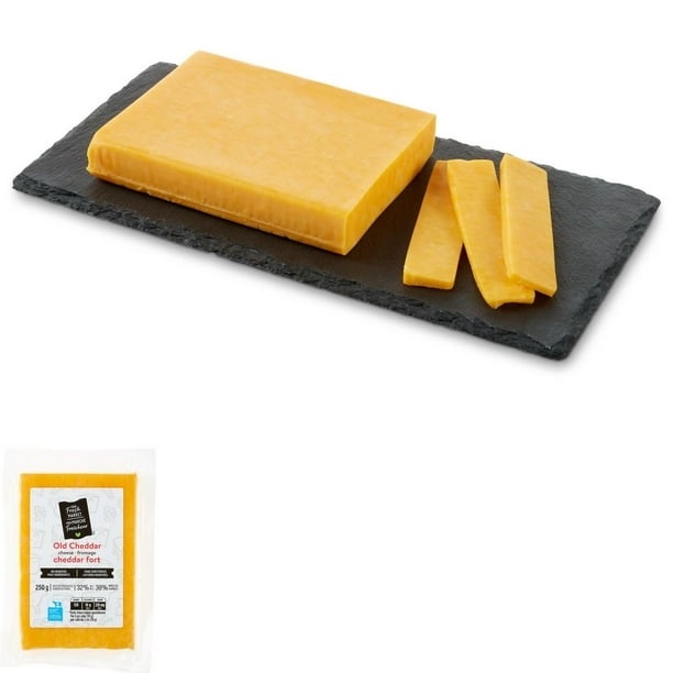 Fromage cheddar fort Mon marché fraîcheur 250 g - Walmart.ca