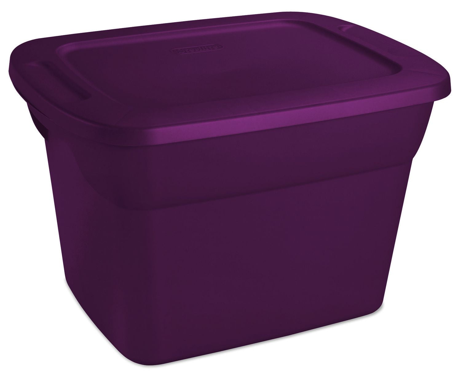 Sterilite 68 liter Tote -Plum Purple- 8 Pack | Walmart Canada
