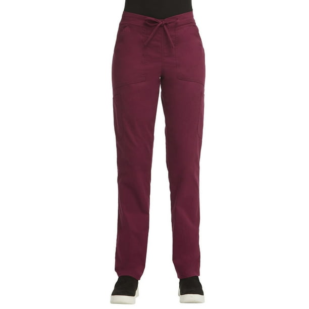Scrubstar Women's Core Essentials Stretch Poplin Drawstring Scrub Pant ...
