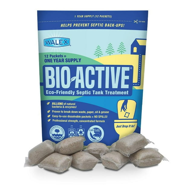 Walex Bio-Active Septic Tank Treatment (2 -12 PKs) - Walmart.ca