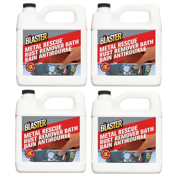 Blaster Metal Rescue Rust Remover Bath 1Gal, 4-Pack - Walmart.ca