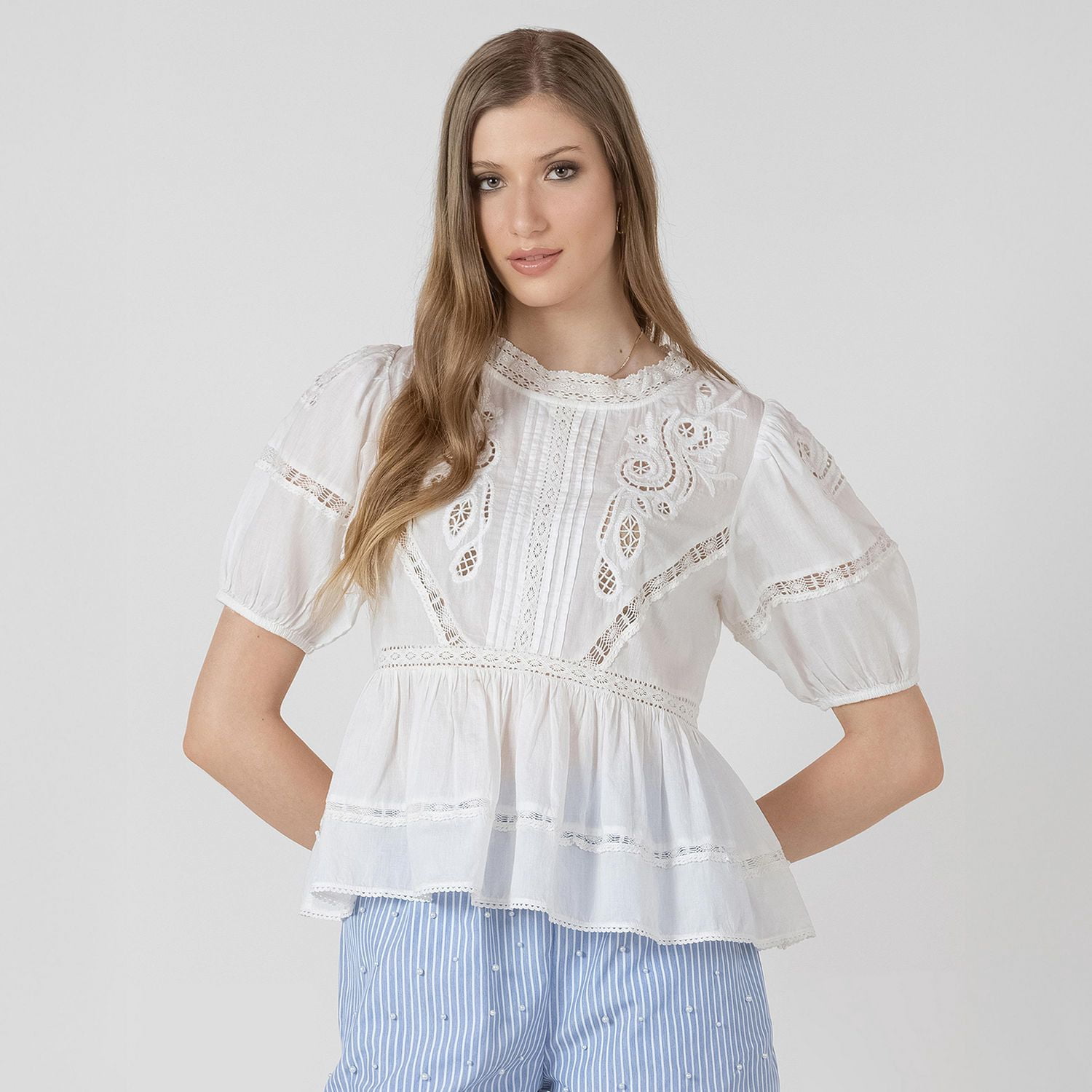 Click here for Devoted  A Line Blouse  Sizes Xs-Xl L prices