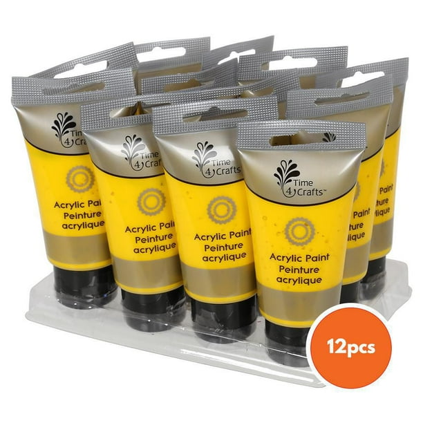 Time 4 Crafts 12-Piece 75ml Acrylic Paint Tube Set - Walmart.ca