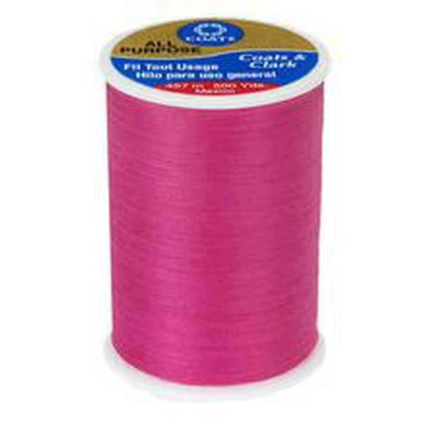Coats & Clark™ All Purpose 100% Polyester Thread, 500 Yards, 100% ...