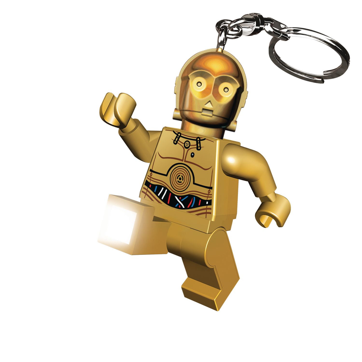 LEGO Star Wars C3Po Key Chain Light Walmart