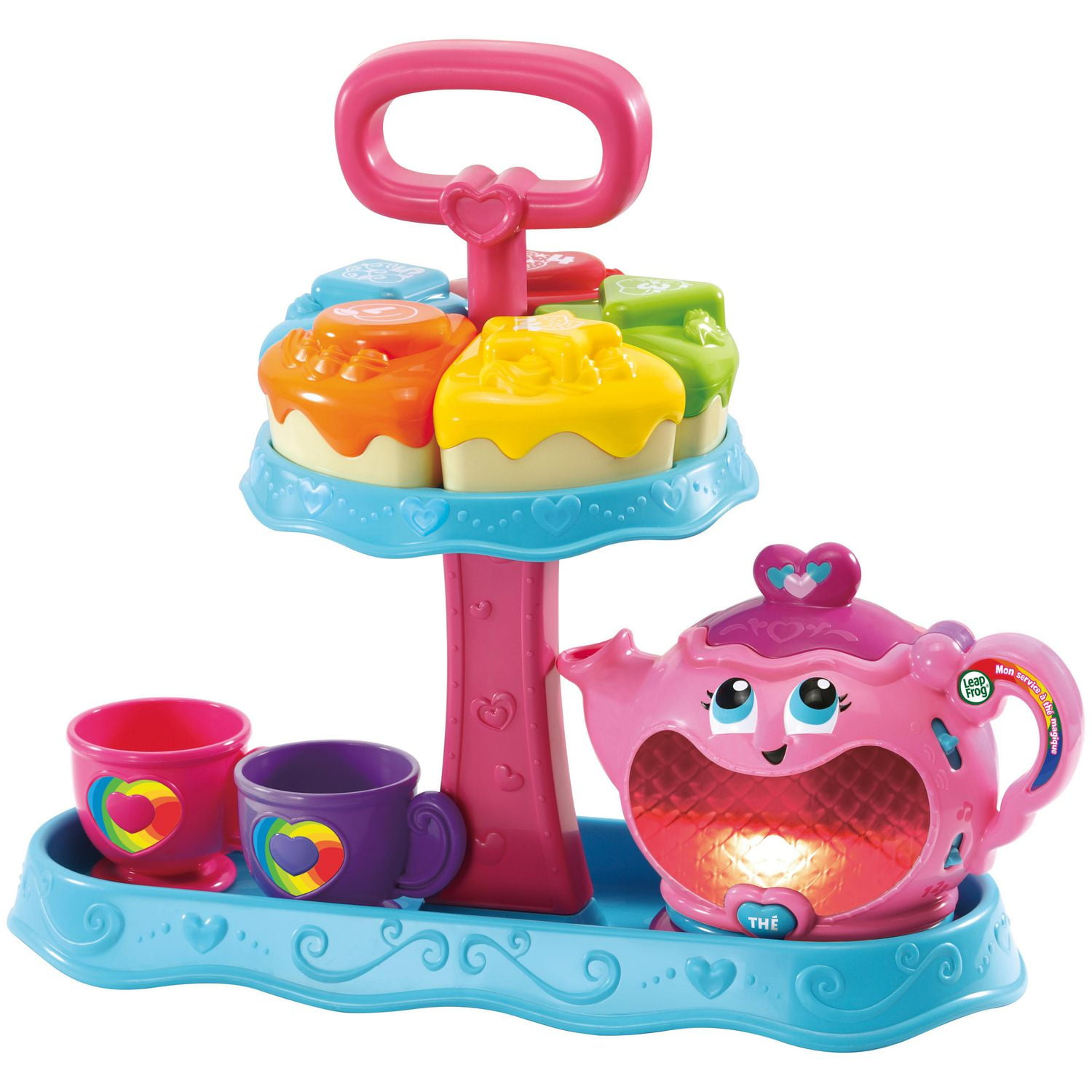 LeapFrog® Musical Rainbow Tea Set French | Walmart Canada