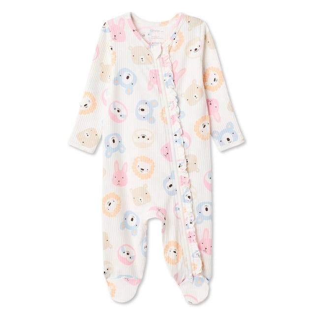 George Baby Girls' Two-Way Zip Sleeper - Walmart.ca