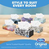 Royale Original Facial Tissue, 12 Flat Boxes, 126 Tissues per box, 2 ...