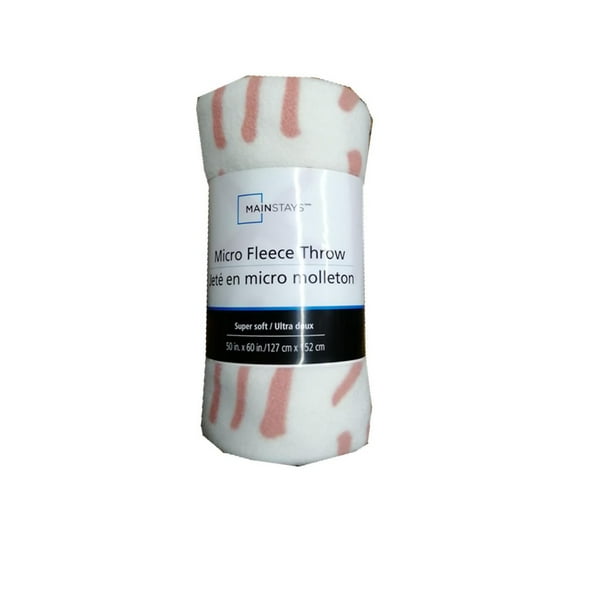 MAINSTAYS Micro Fleece Throw - Walmart.ca