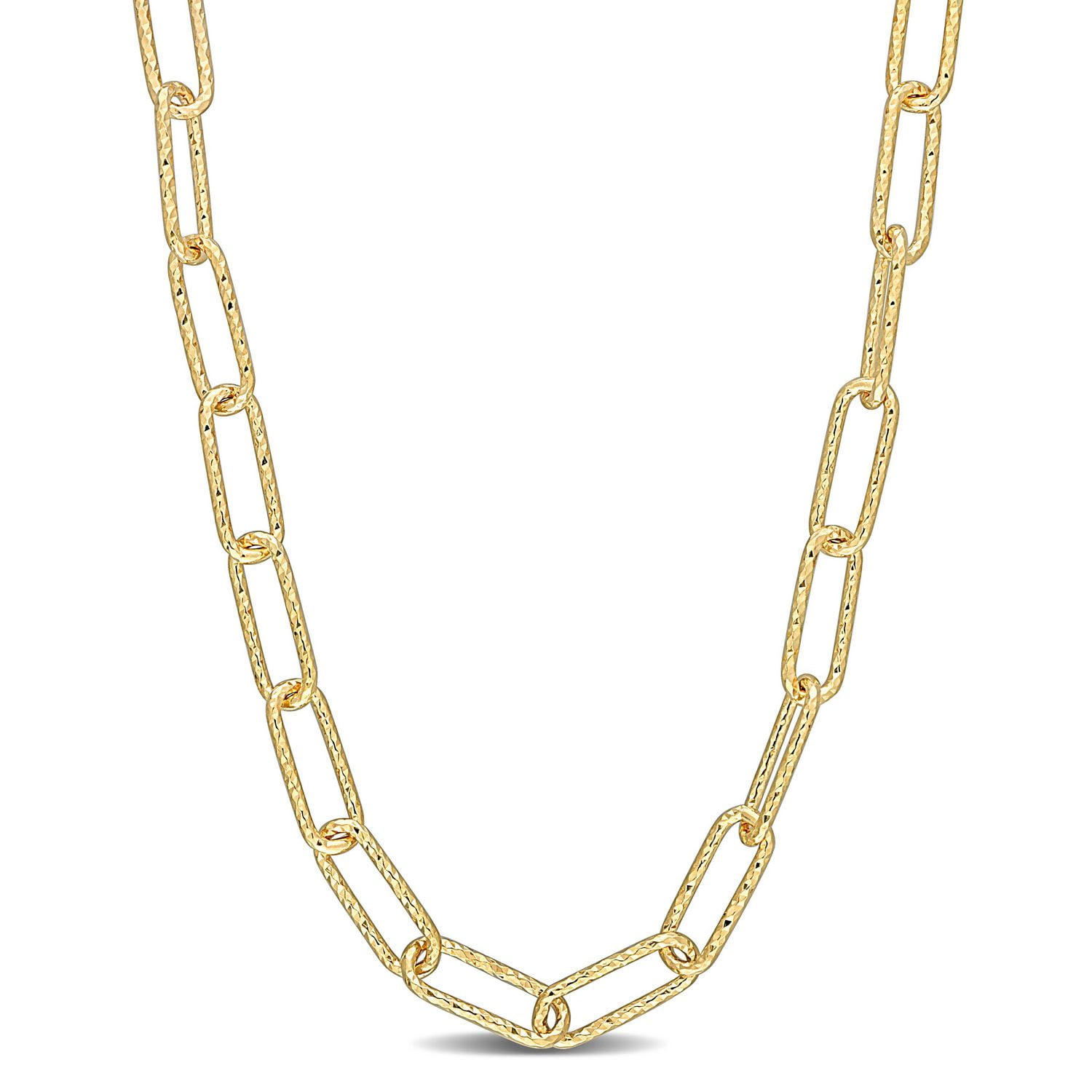 Click here for Miabella Unisex 18k Yellow Gold Plated Sterling Si... prices