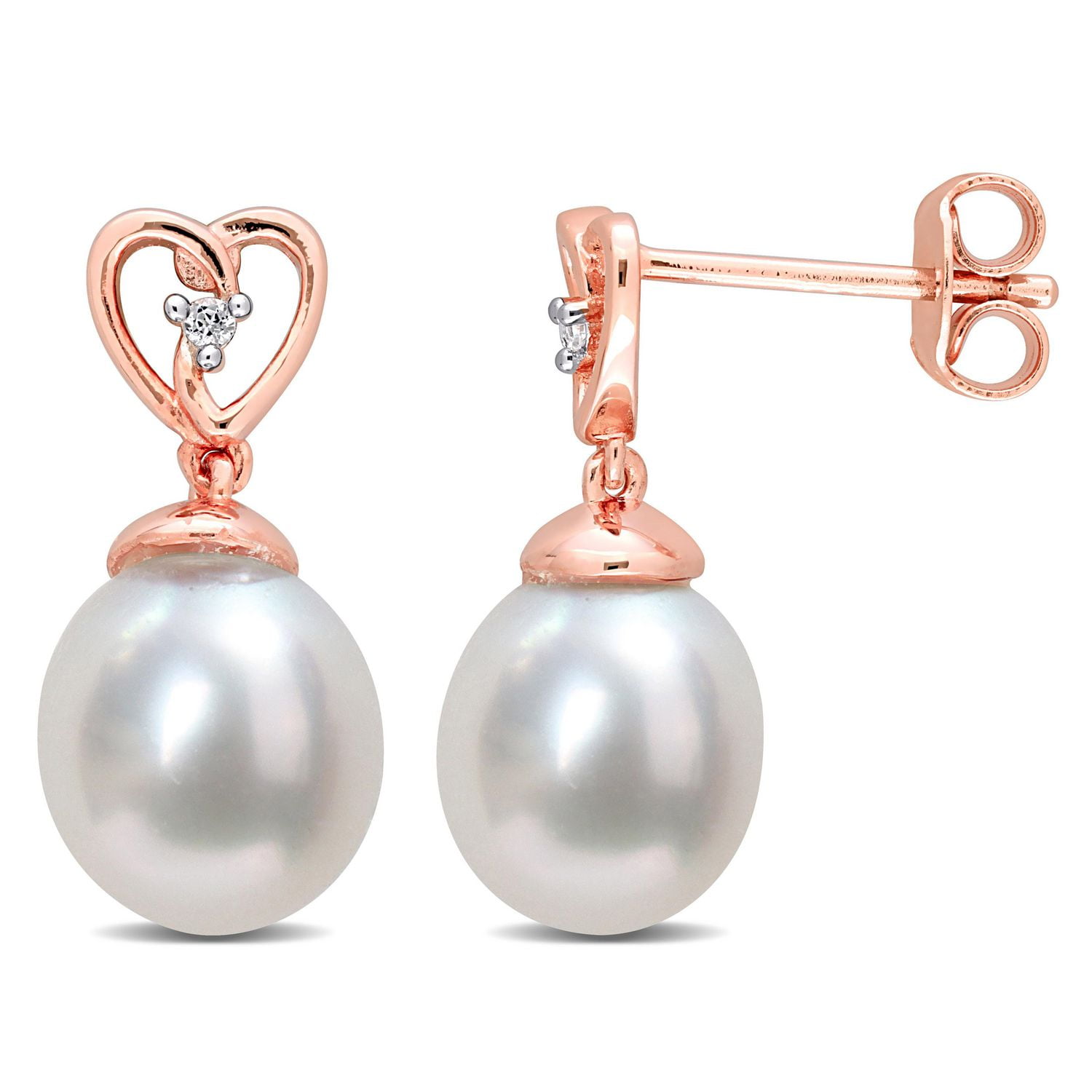 Click here for Miabella South Sea Cultured Pearl And White Topaz... prices