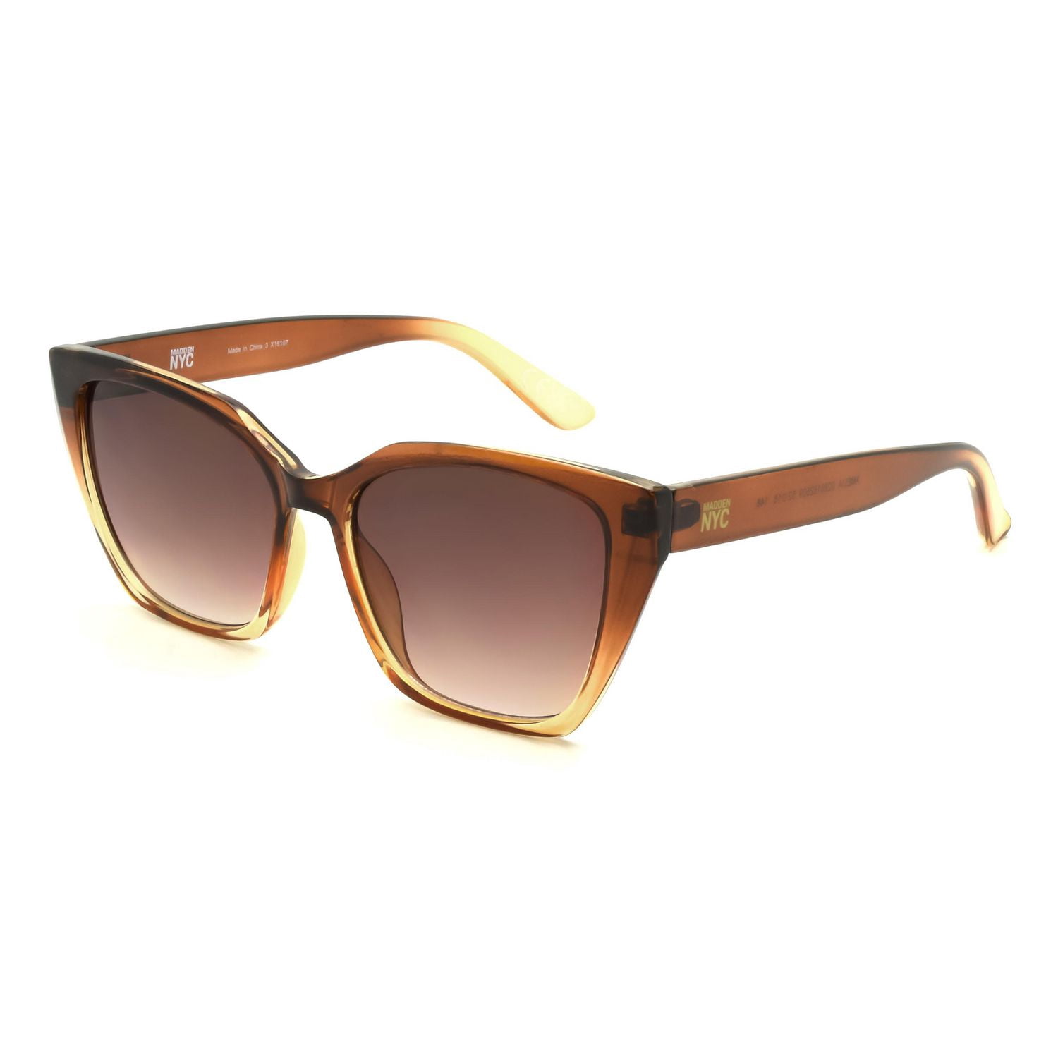 Click here for Madden Nyc Brown Square Sunglasses One Size prices
