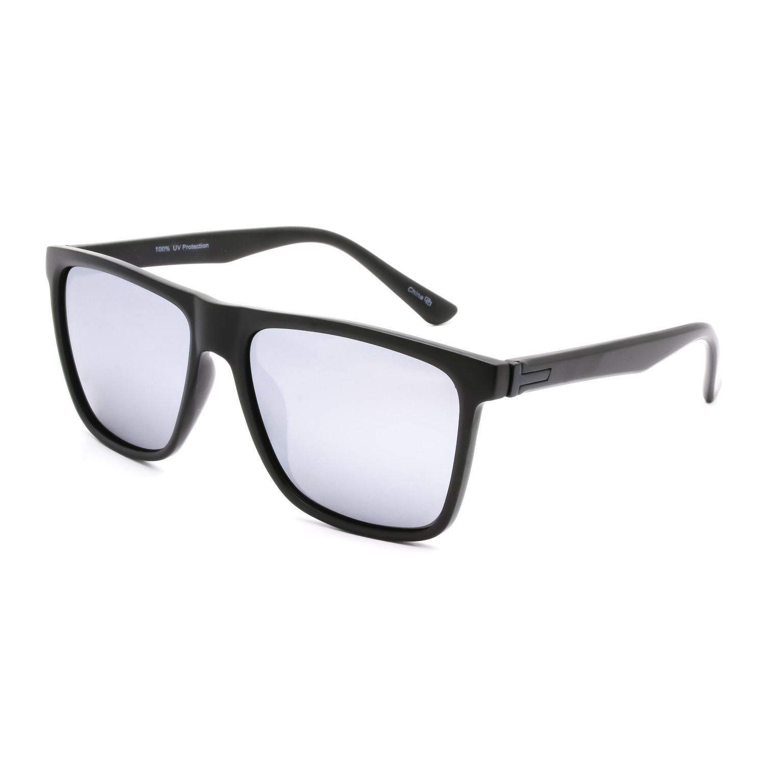 Click here for George Mens Black Polarized Square Sunglasses One... prices
