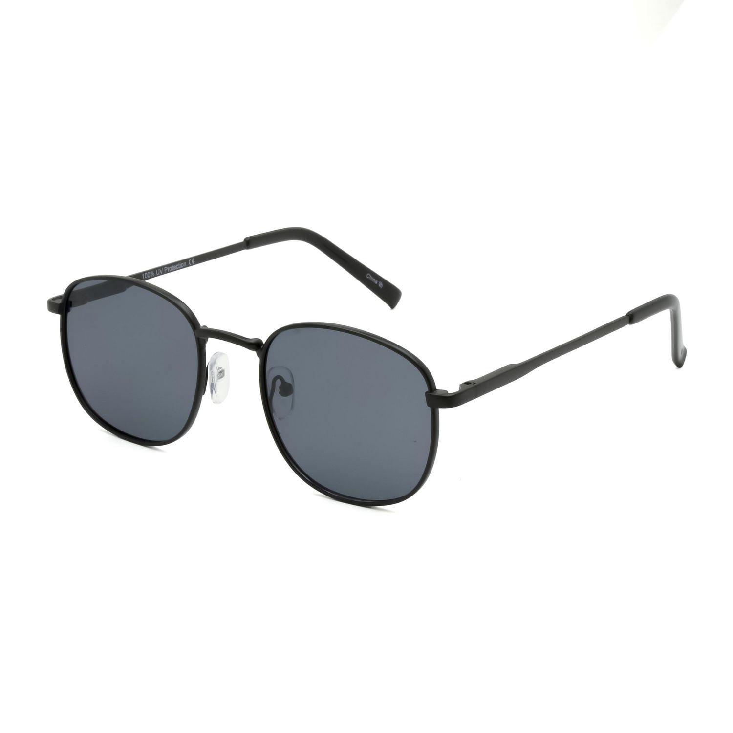 Click here for George Mens Black Polarized Round Sunglasses One S... prices