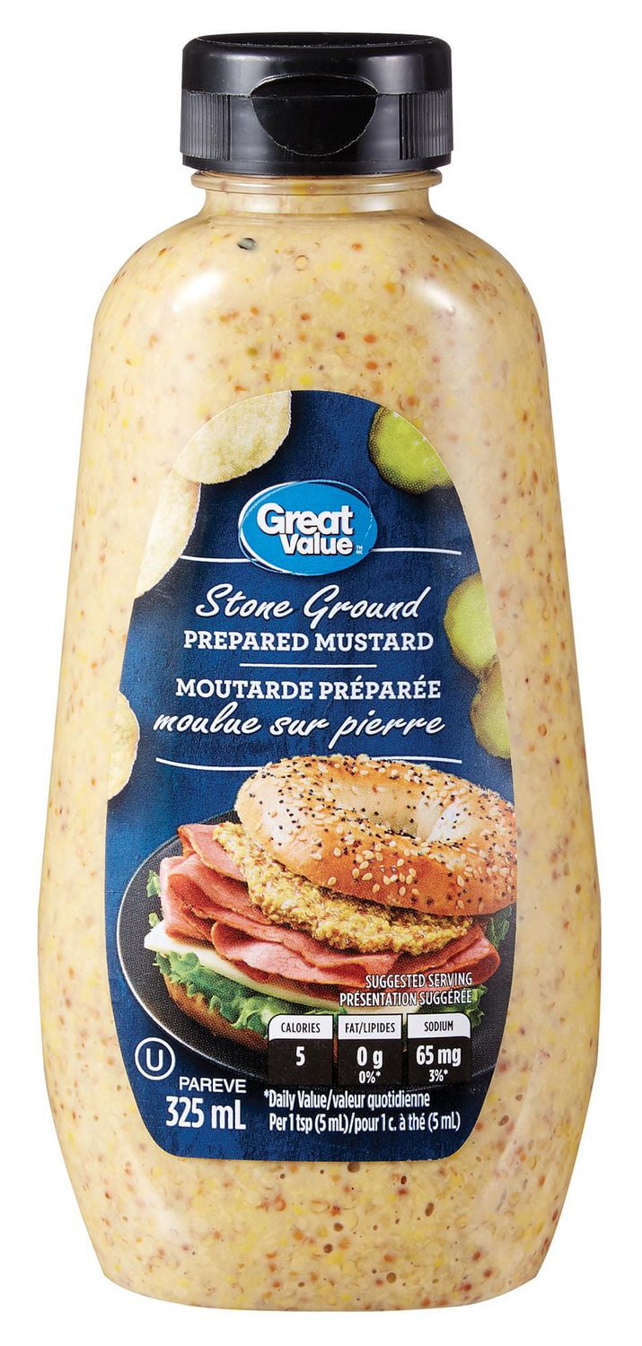 Great Value Stone Ground Prepared Mustard | Walmart Canada