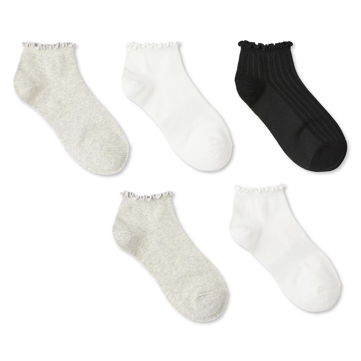 Click here for George Womens Anklet Socks 5-Pack 4-10 prices