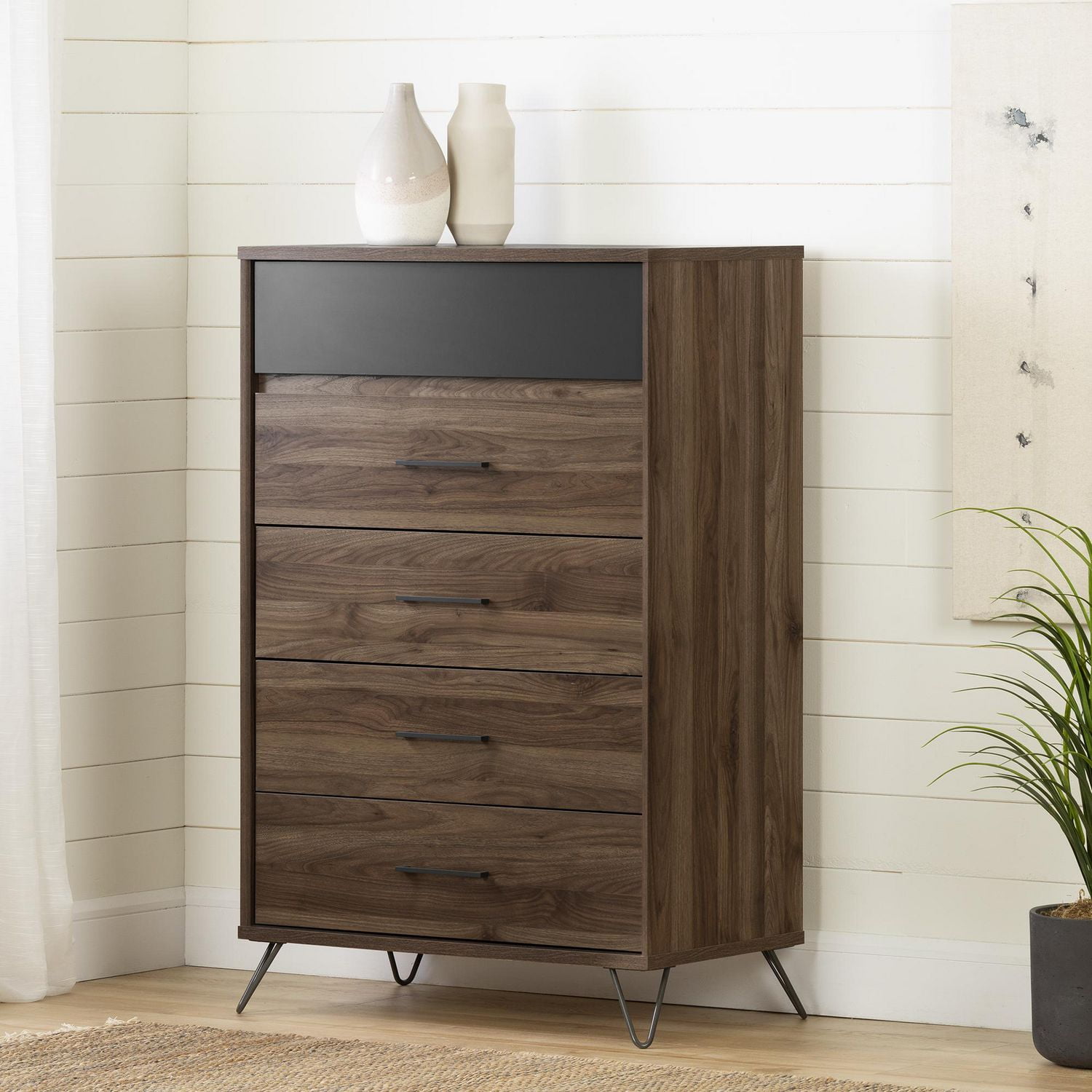 5-Drawer Chest Storage Unit from the collection Olvyn South Shore ...
