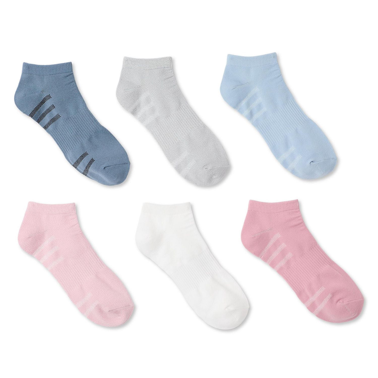 Click here for Athletic Works Womens Low-Cut Socks 6-Pack 4-10 prices