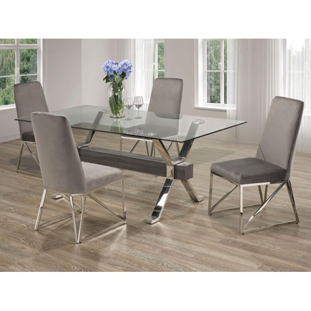 Alexander 5-Piece Dining Set, Grey - Walmart.ca