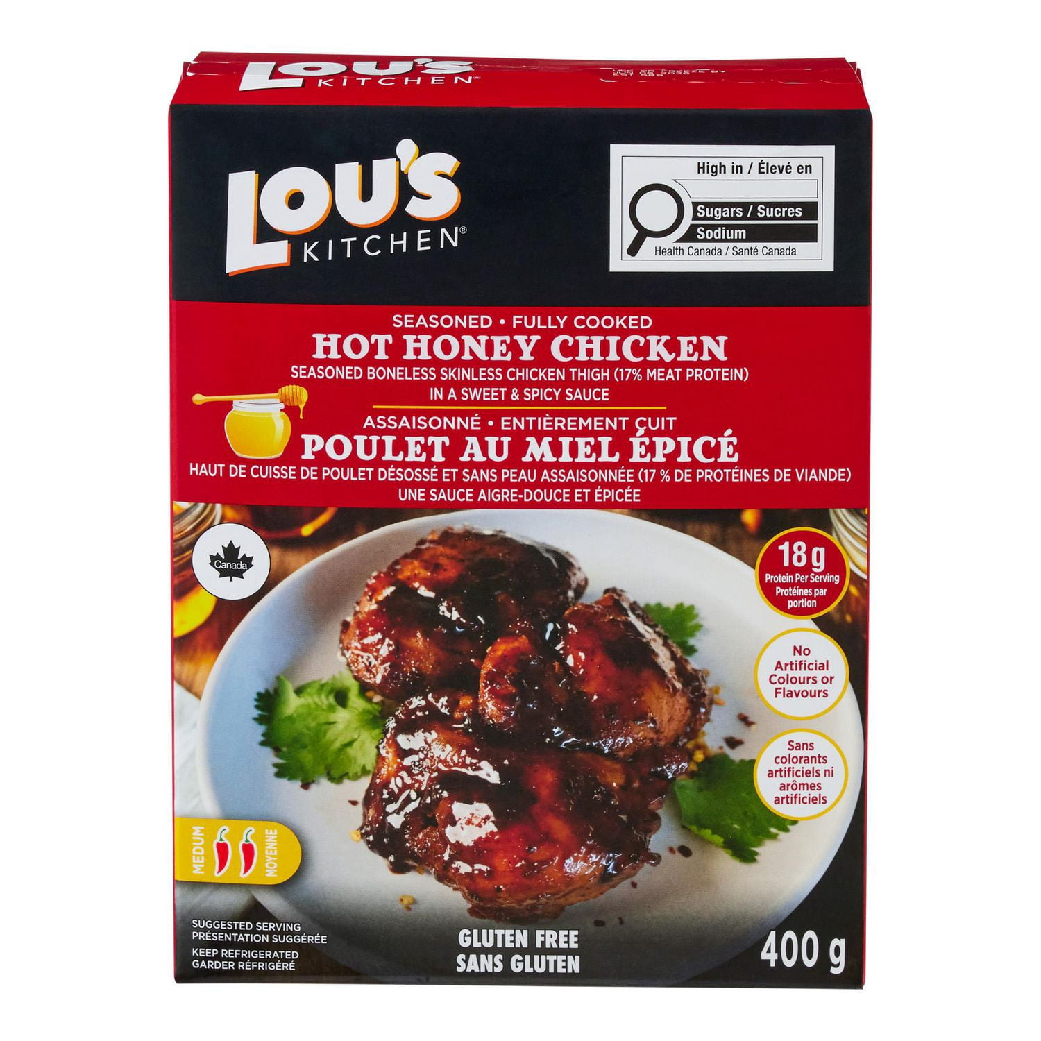 Click here for Lous Kitchen Lous Kitchen Hot Honey Chicken prices
